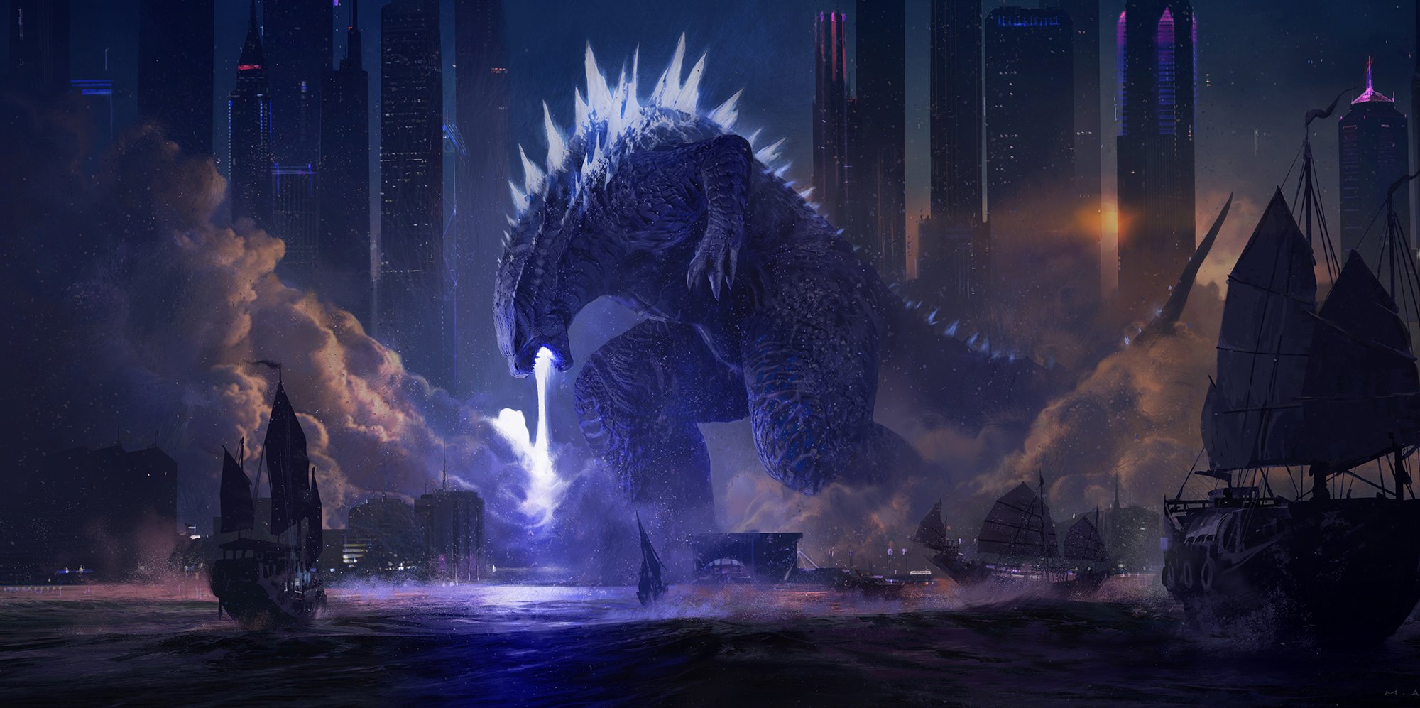 Stunning New Godzilla vs. Kong Concept Art Discovered