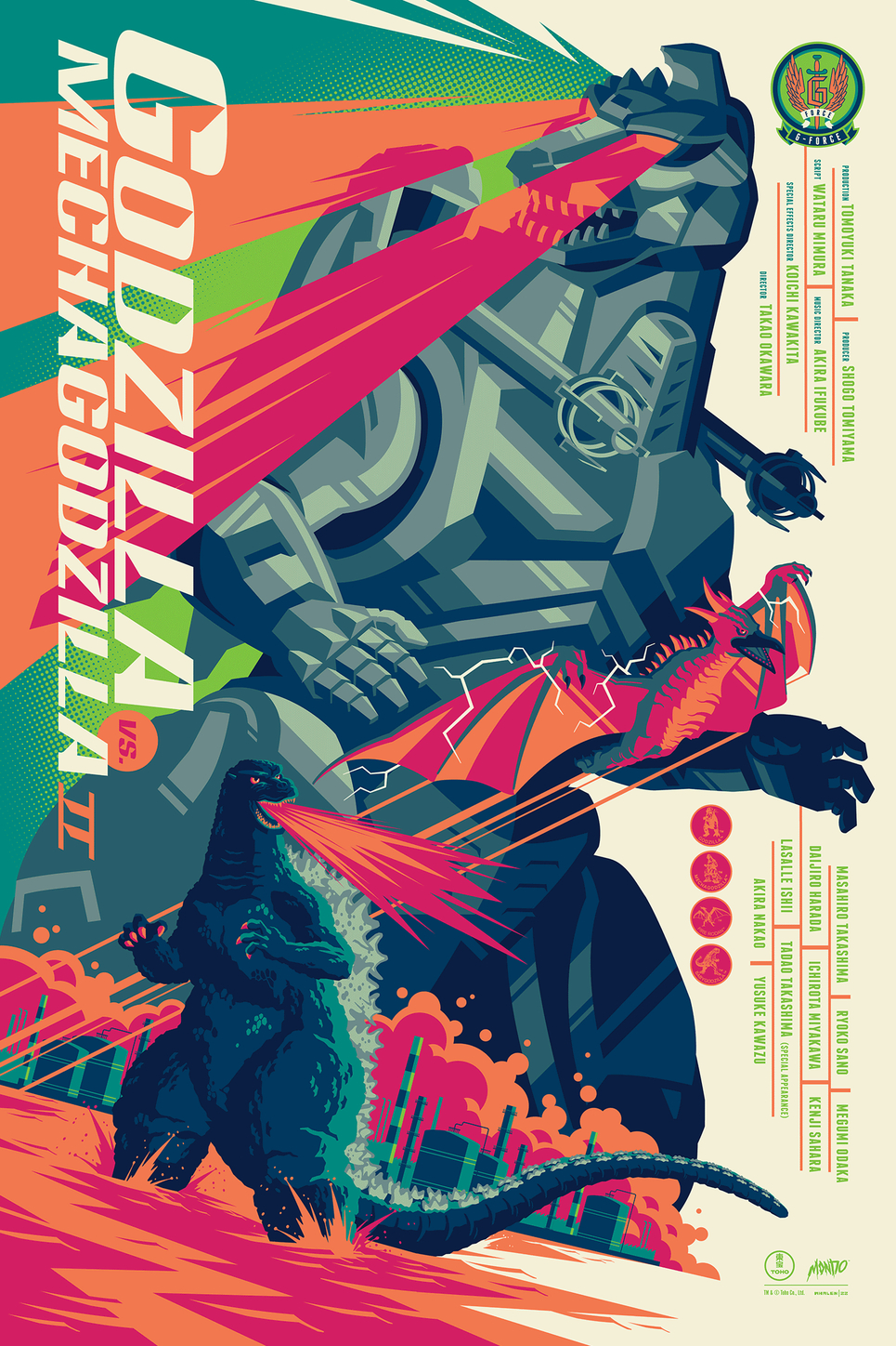 [Godzilla Day] Mondo's Godzilla vs. MechaGodzilla & MechaGodzilla II Posters
