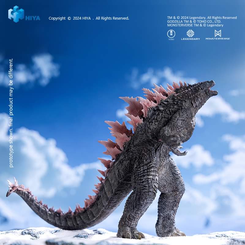 Hiya Toys Godzilla Evolved (GxK) figure images, price and release date!