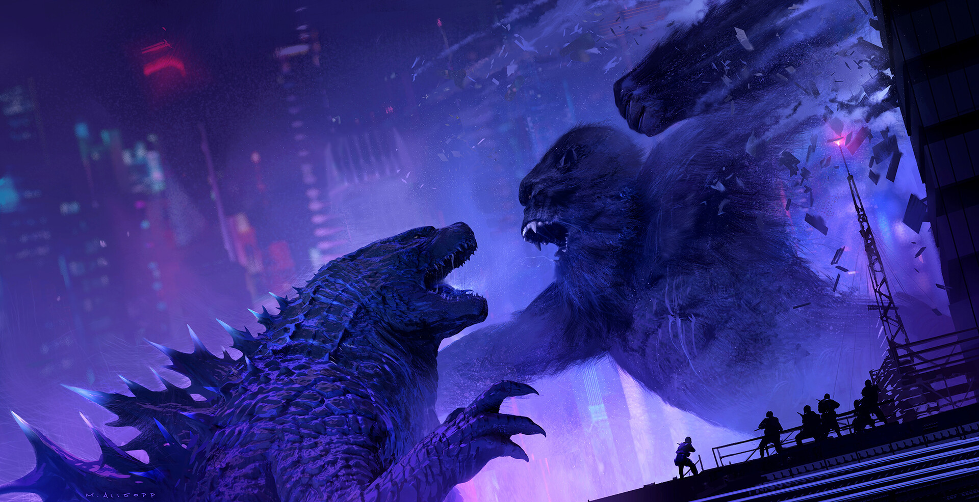 Stunning New Godzilla vs. Kong Concept Art Discovered