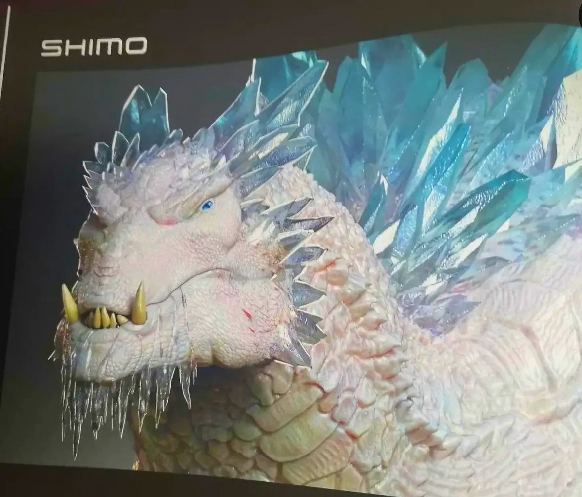 Shimo (Godzilla x Kong) almost looked like this!