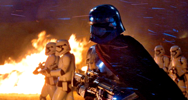 Star Wars: The Force Awakens opening moments?