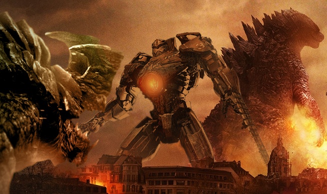 Godzilla The Pacific Rim Godzilla VS Pacific Rim Crossover