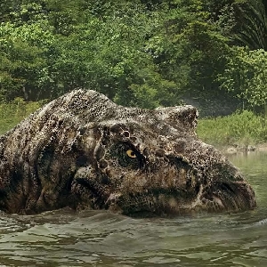 A closer look at the Distortus Rex (D-Rex) (Jurassic World: Rebirth Images)