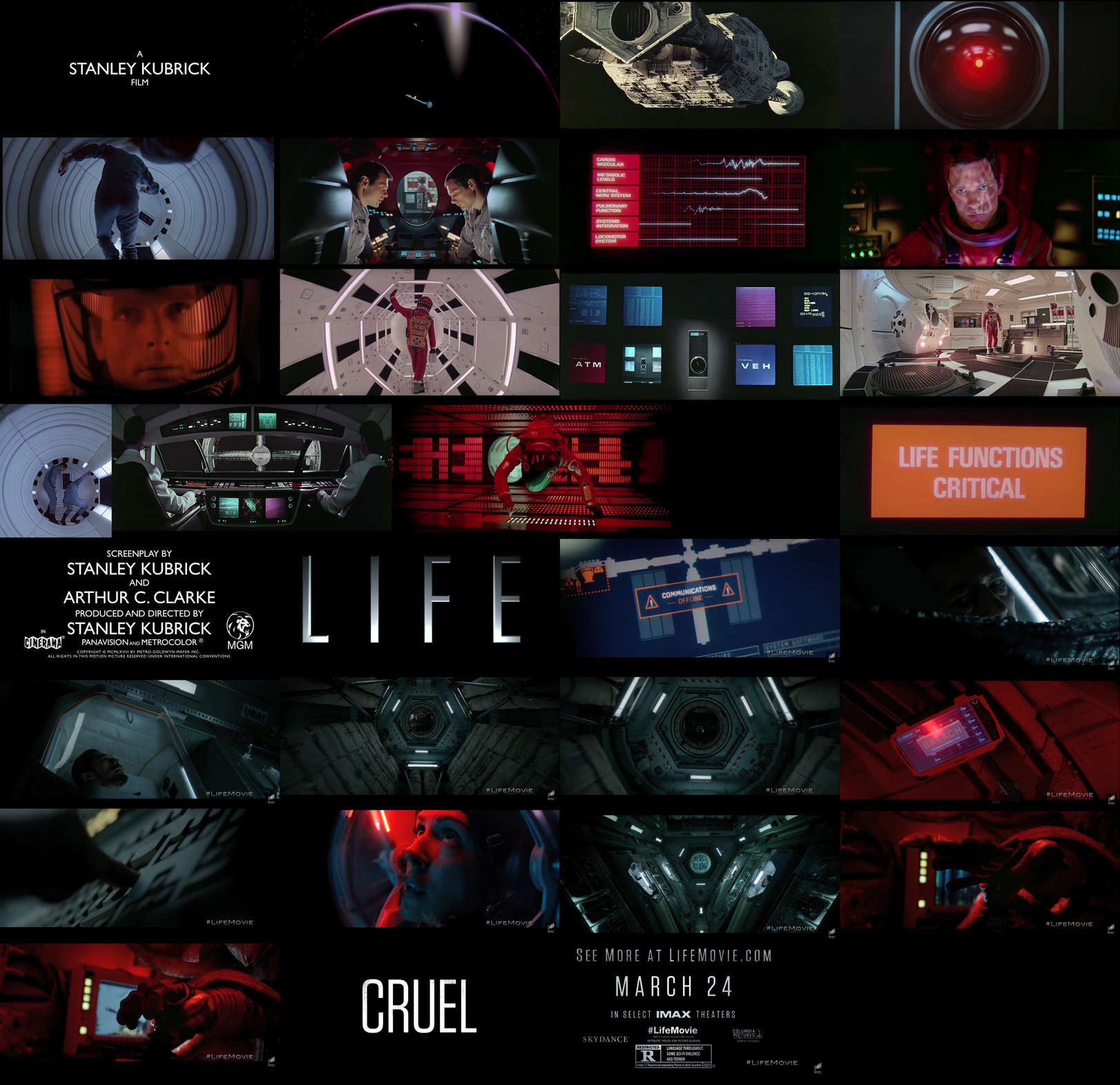 2001 & LIFE (Alien Style) [screenshoots] (Alien: Covenant Fan Art Images)