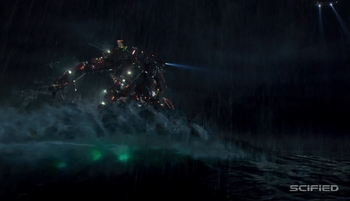 Alien Monsters Came From the Pacific (Pacific Rim Trailer Screen Caps ...
