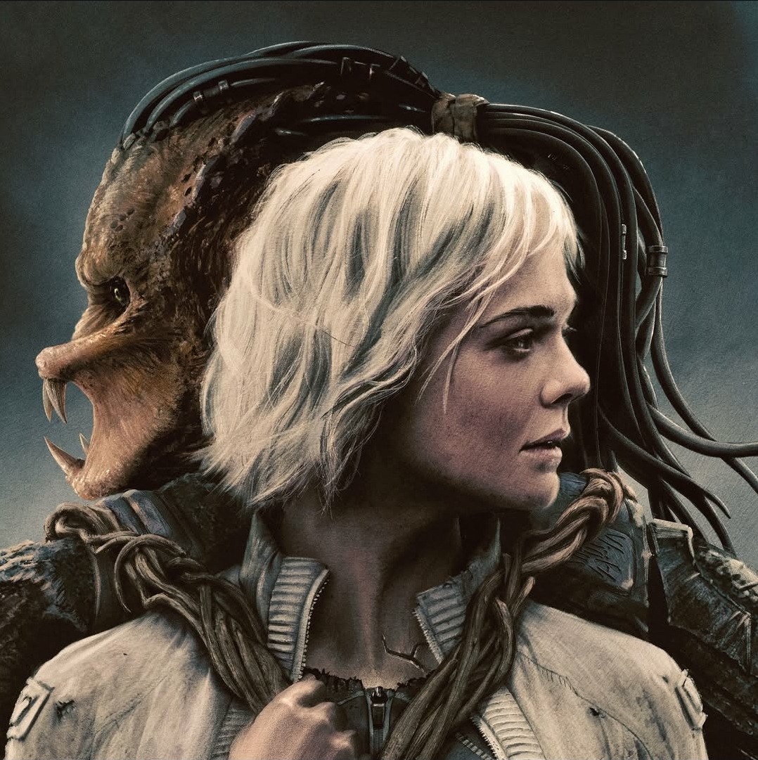 Dek and Thia artwork by Matt Ferguson (Predator: Badlands Images)