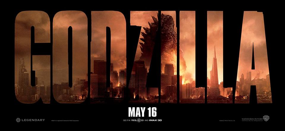 Godzilla Banner (Godzilla 2014 Posters Images)