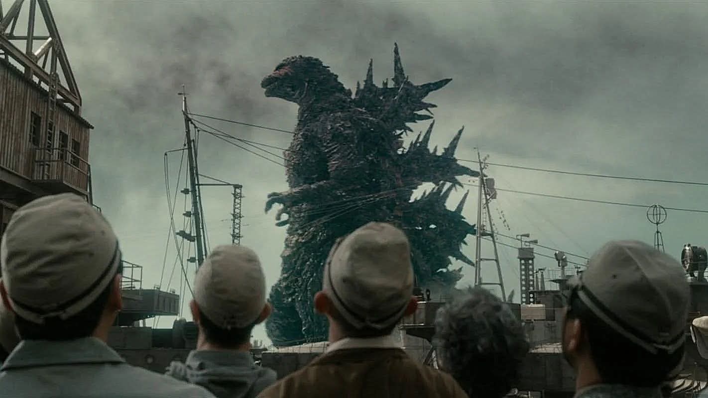 Godzilla Minus One scene (Godzilla: Minus One Images)