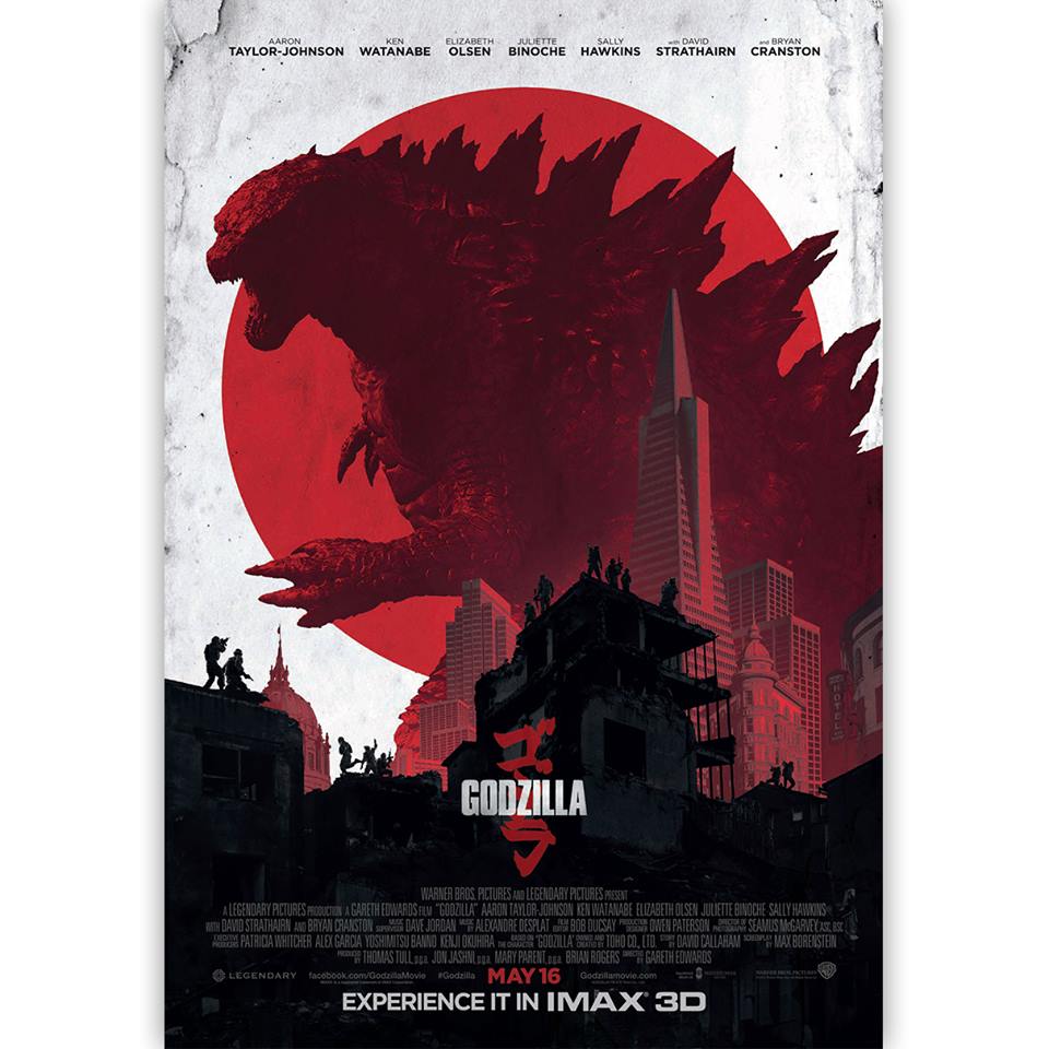 Godzilla (2014) IMAX Poster (Godzilla 2014 Posters Image Gallery)