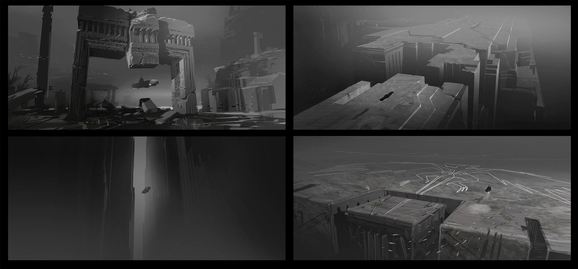 KOTM Storyboards (Godzilla Fan Artwork Images)