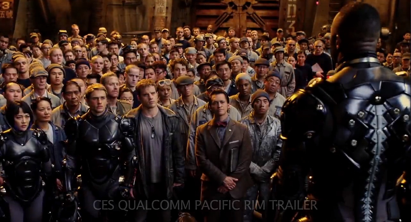 Stacker Pentecost Gives Motivational Speech (Pacific Rim Trailer Screen ...