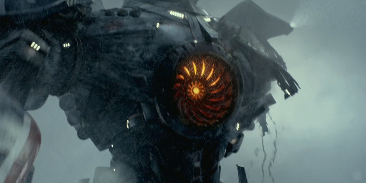 Battle Damaged Gipsy Jaeger (Pacific Rim Trailer Screen Caps Image Gallery)
