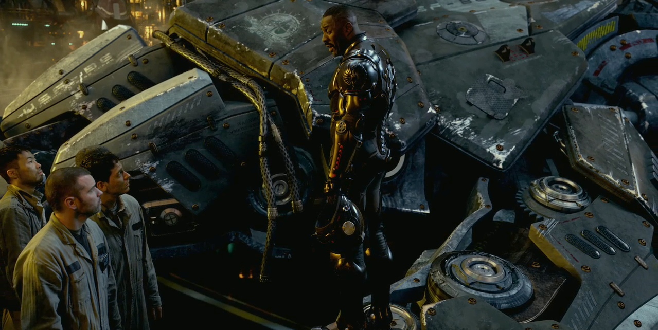 Idris Elba in Pacific Rim (Pacific Rim Trailer Screen Caps Images)