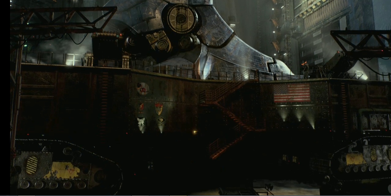 Jaeger on Platform in Pacific Rim Trailer (Pacific Rim Trailer Screen ...