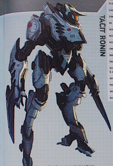 More Tacit Ronin Jaeger Artwork - Pacific Rim Concept Artwork Image Gallery