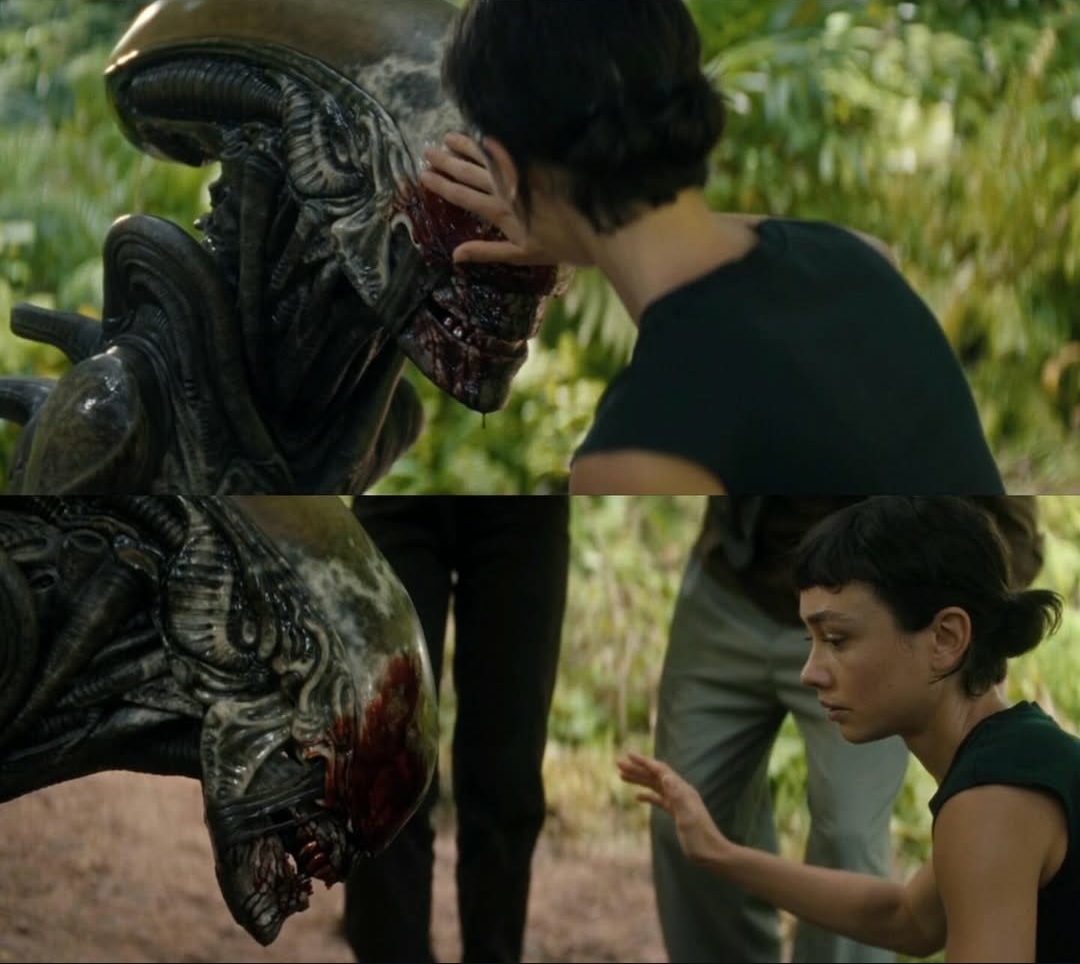 Wendy and her Xenomorph (Alien TV Series Images)