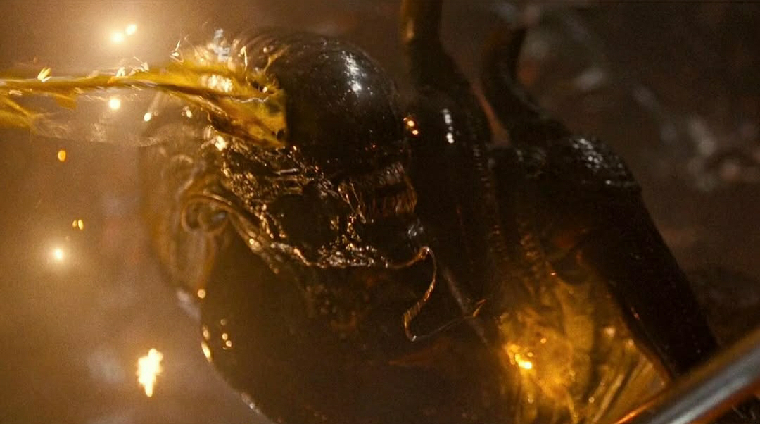 Xenomorph death in Alien: Romulus (Alien: Romulus Images)