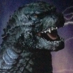 Another Godzilla (2014) poster showing a full body shot of Godzilla ...