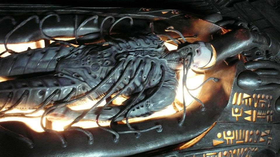 David 8 modified an Engineer hypersleep chamber for Dr. Shaw. - Alien ...