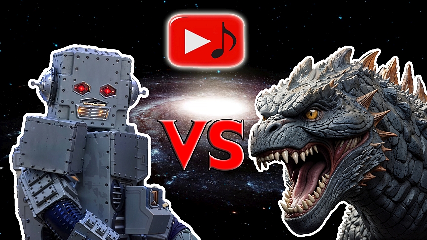 Godz!lla vs Intergalactic robot from Beastie Boys videoclip - Godzilla Fan Works Forum