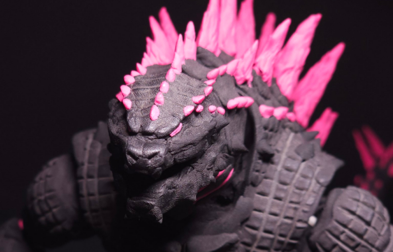 Godzilla Evolved made entirely out of clay! - Godzilla x Kong: The New ...