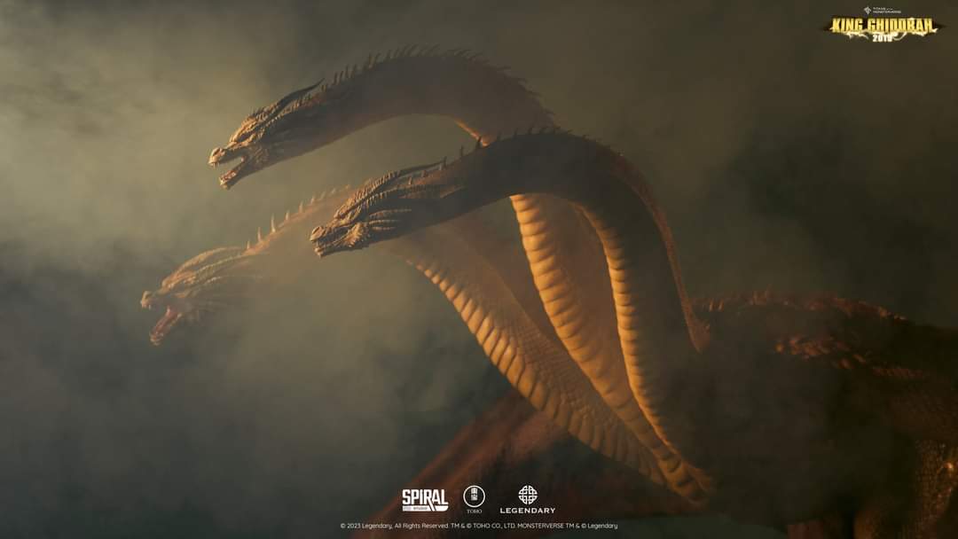 Spiral Studio unveil new Monsterverse Ghidorah (2019) statue!