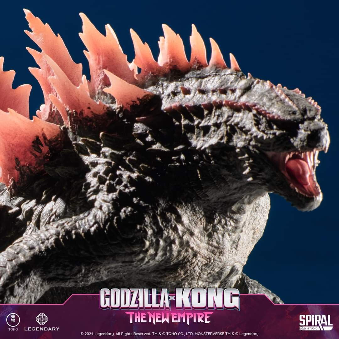 Spiral Studio Godzilla Evolved 2024 statue images, price and release date!