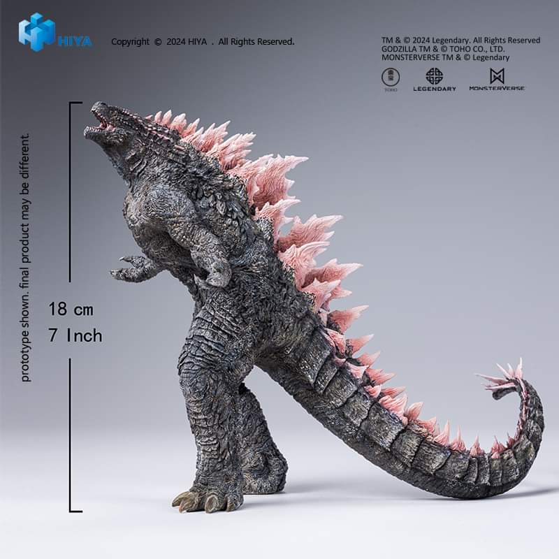 Hiya Toys Godzilla Evolved (GxK) figure images, price and release date!