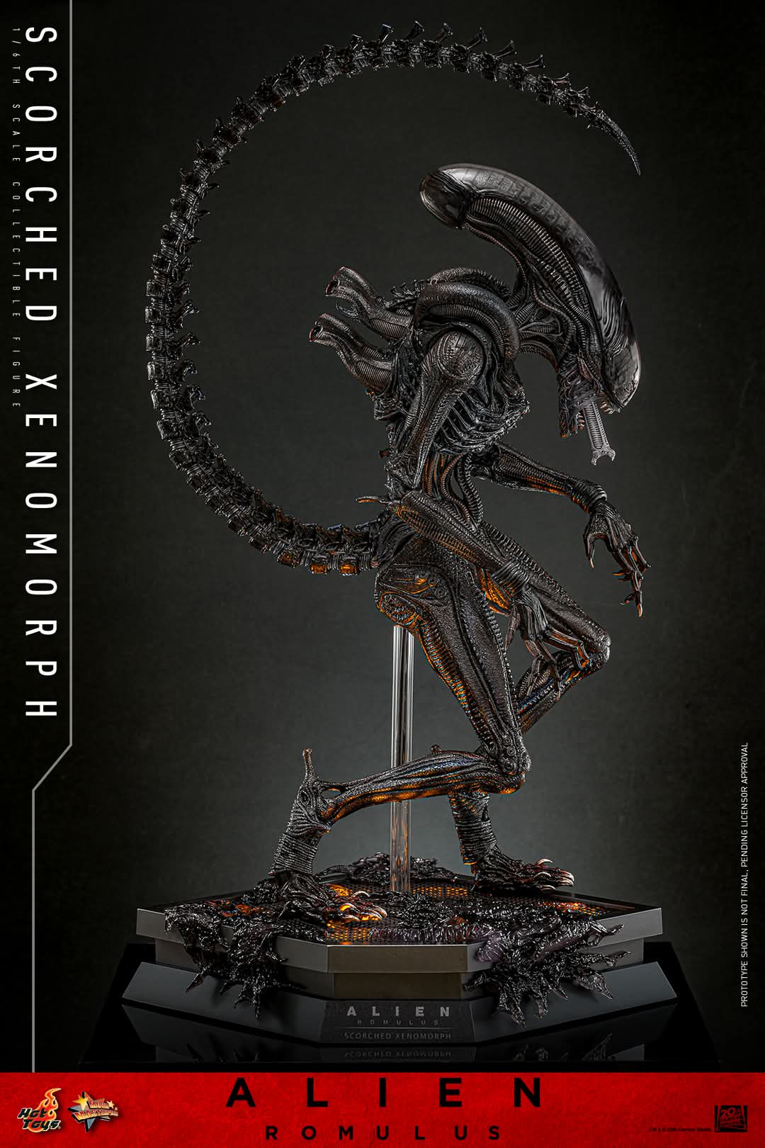 Hot Toys Alien: Romulus Scorched Xenomorph collectible figure images ...
