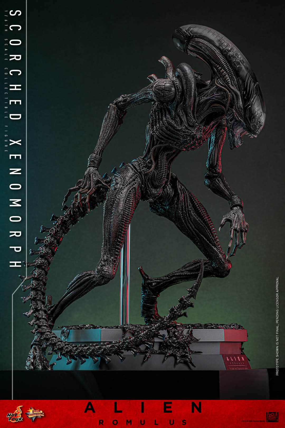 Hot Toys Alien: Romulus Scorched Xenomorph collectible figure images ...