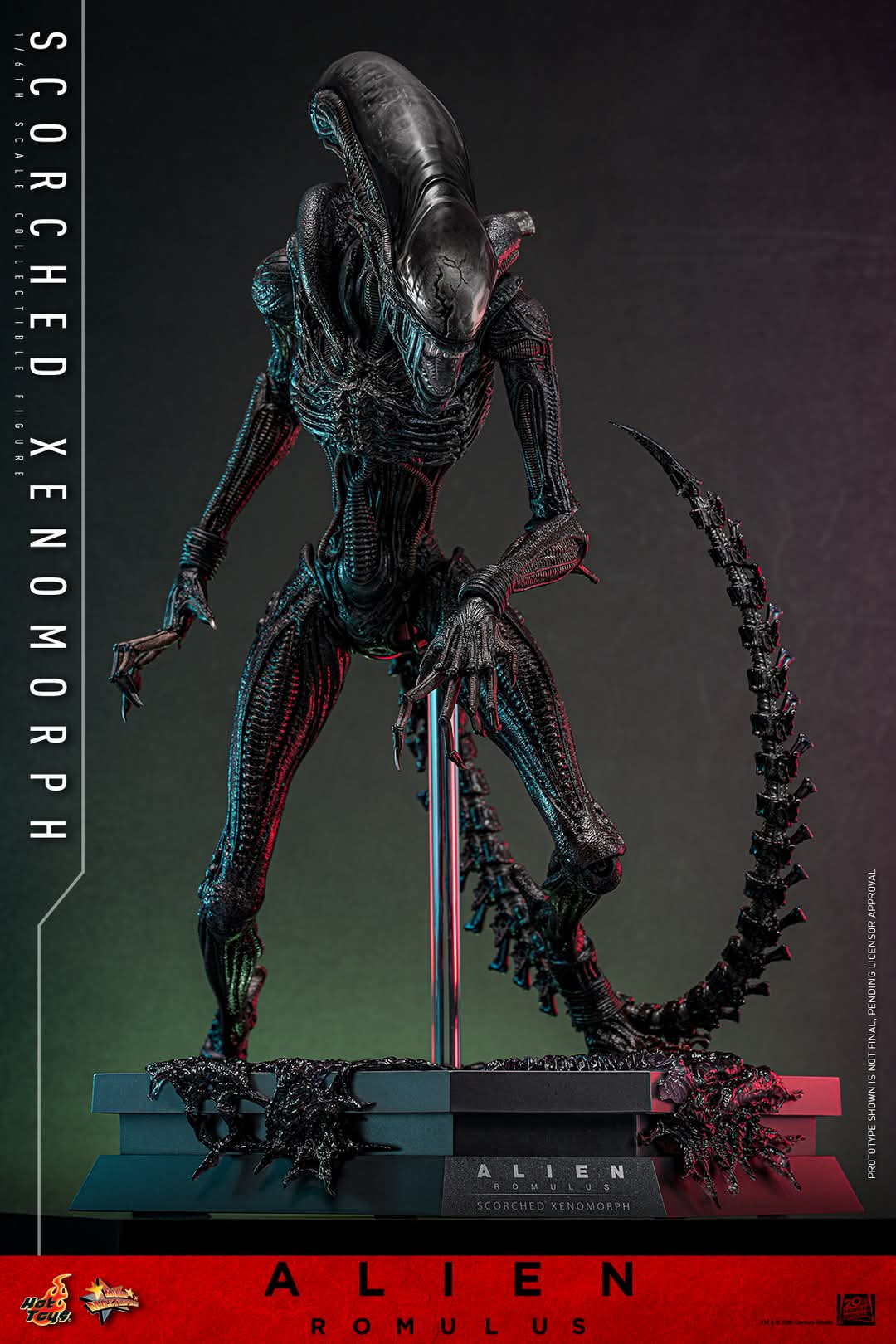 Hot Toys Alien: Romulus Scorched Xenomorph collectible figure images ...