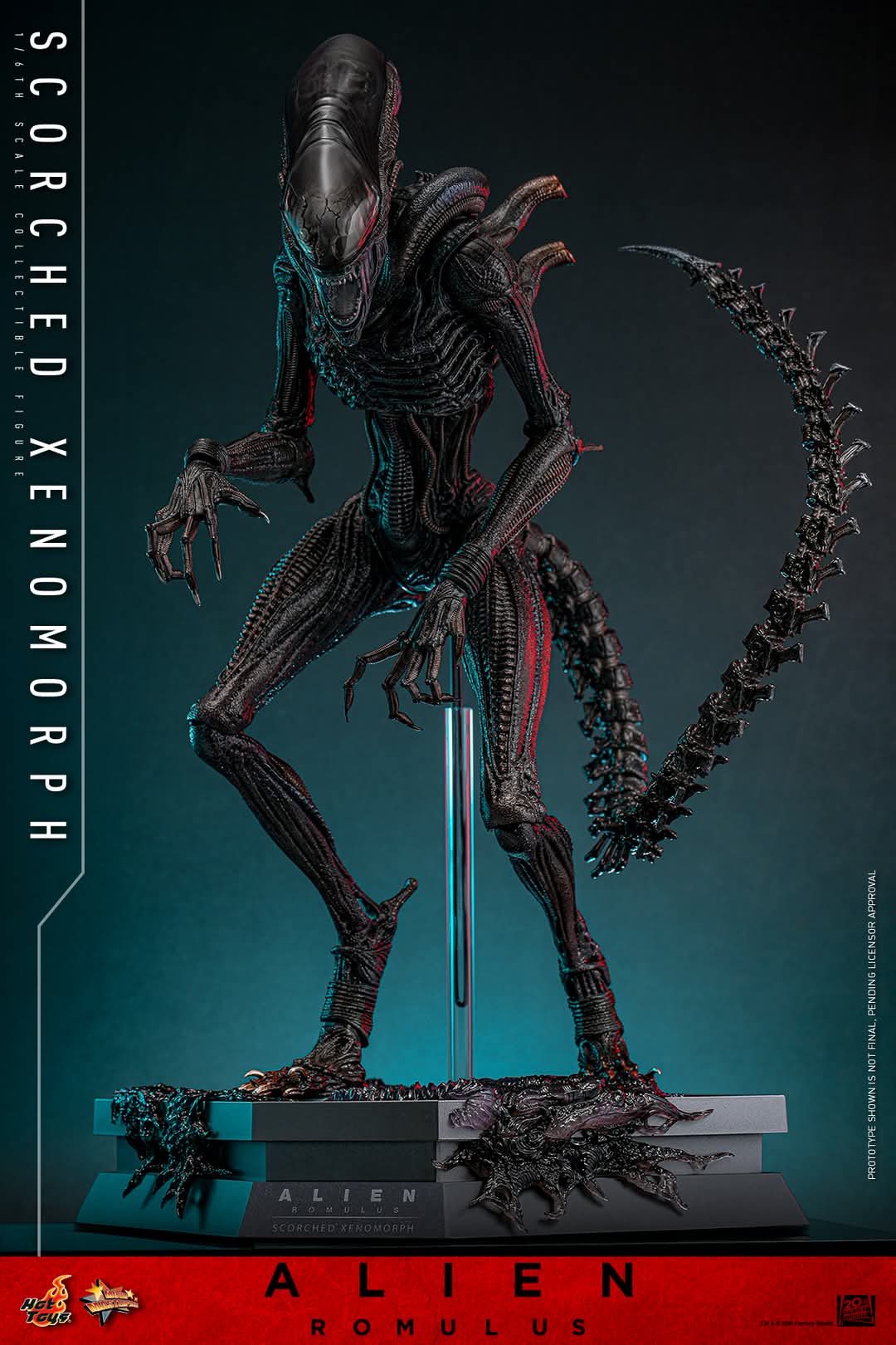 Hot Toys Alien: Romulus Scorched Xenomorph collectible figure images ...