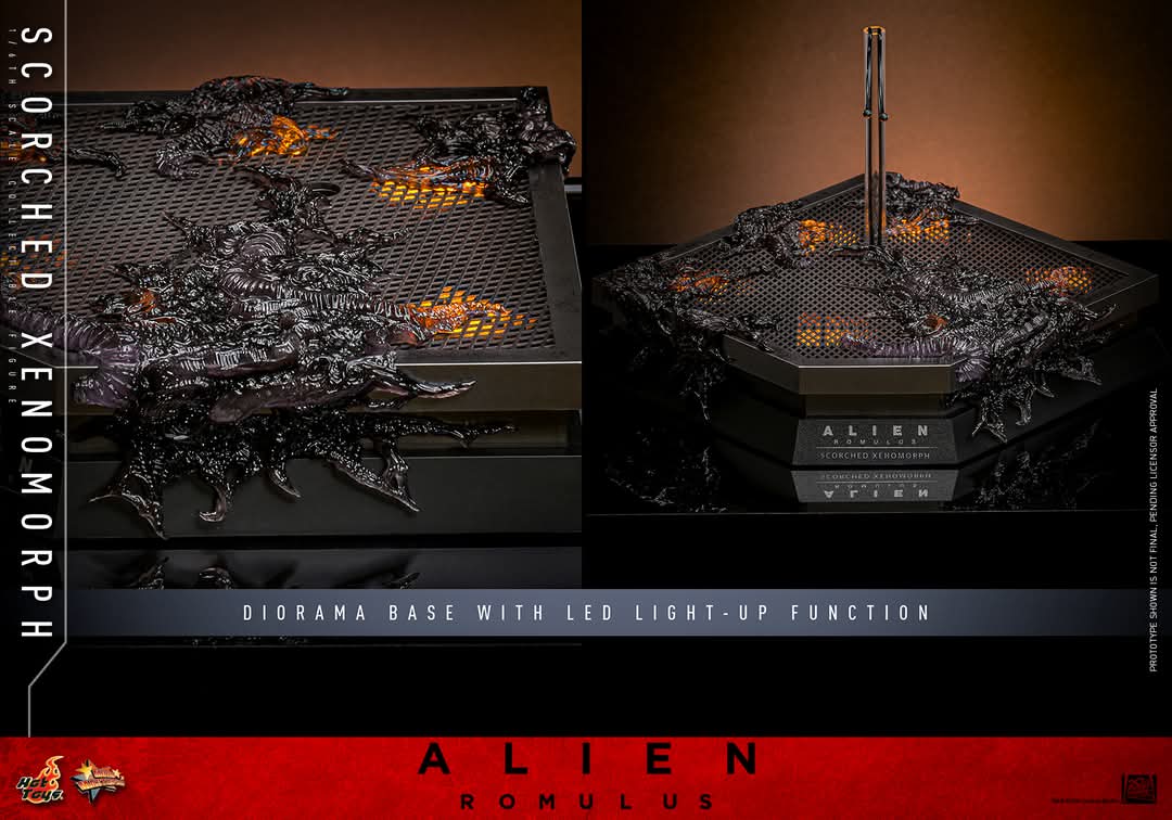 Hot Toys Alien: Romulus Scorched Xenomorph collectible figure images ...