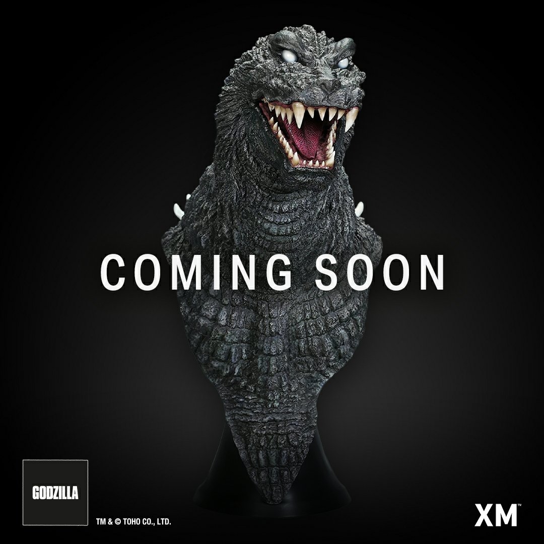 XM Studios GMK and Shin Godzilla Busts Revealed