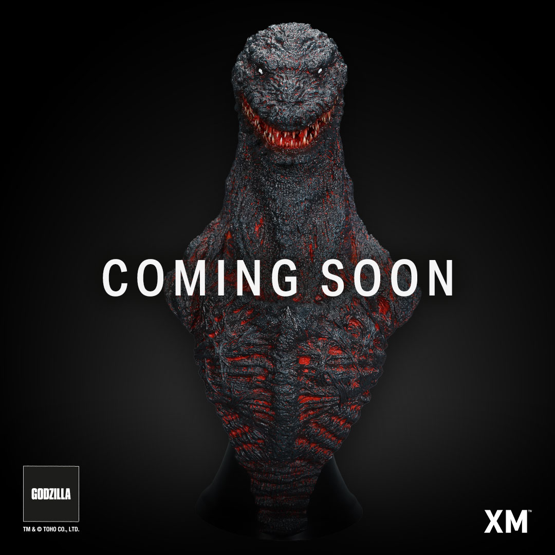 XM Studios GMK and Shin Godzilla Busts Revealed