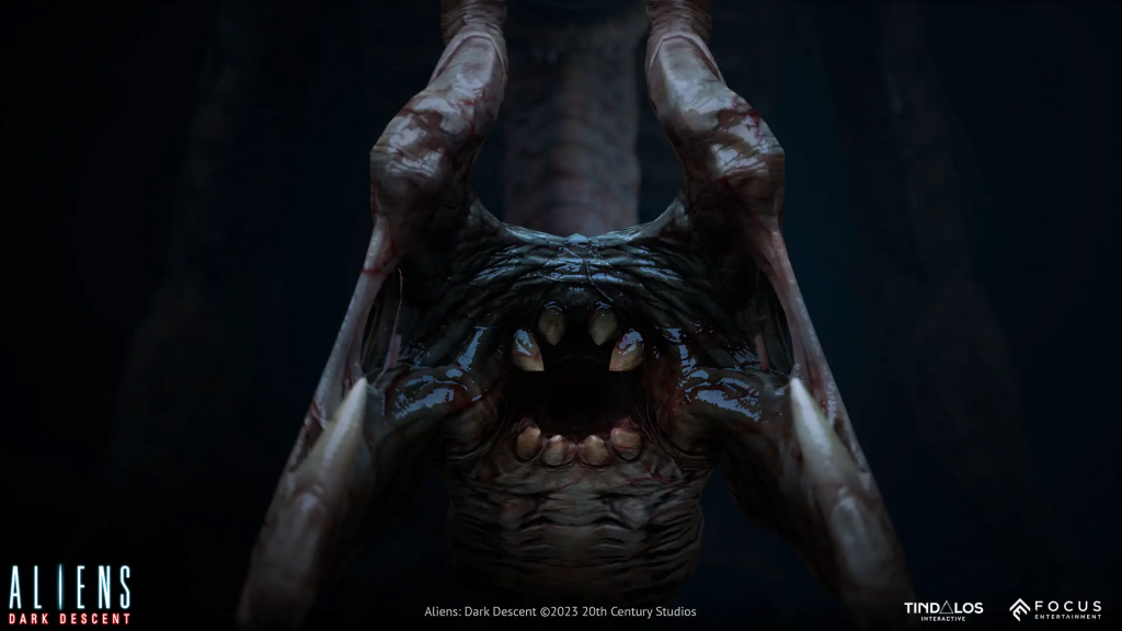 Aliens: Dark Descent Jockey Xenomorph concept art by Tamás Kerti ...