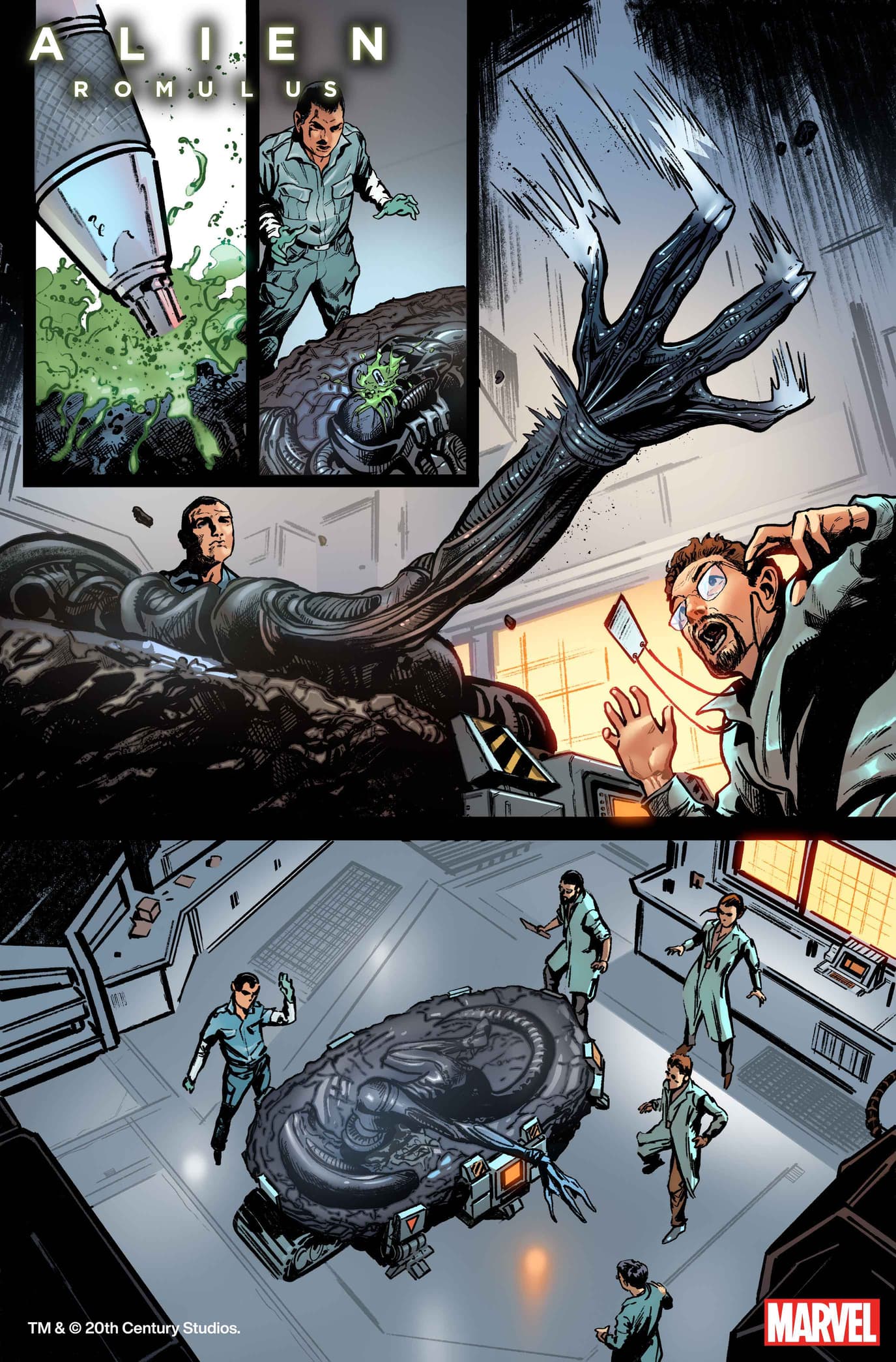 Alien: Romulus prequel comic covers, preview and release date!