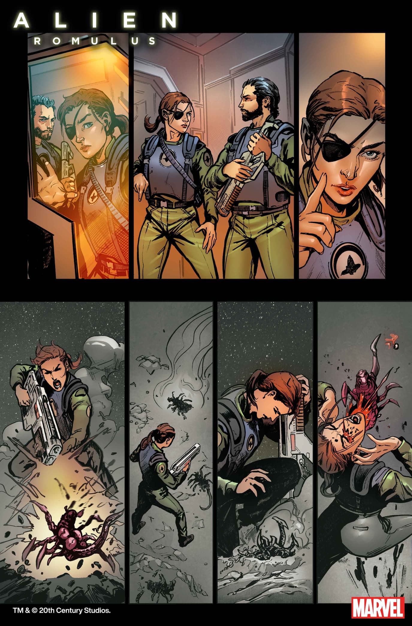 Alien: Romulus prequel comic covers, preview and release date!