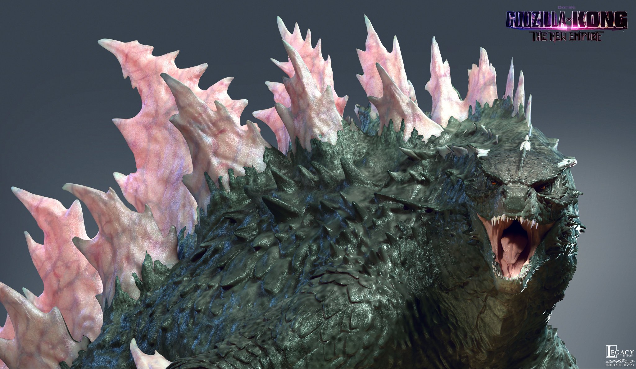 Official Godzilla x Kong (2024) Hollow Earth Creatures & Monsters ...