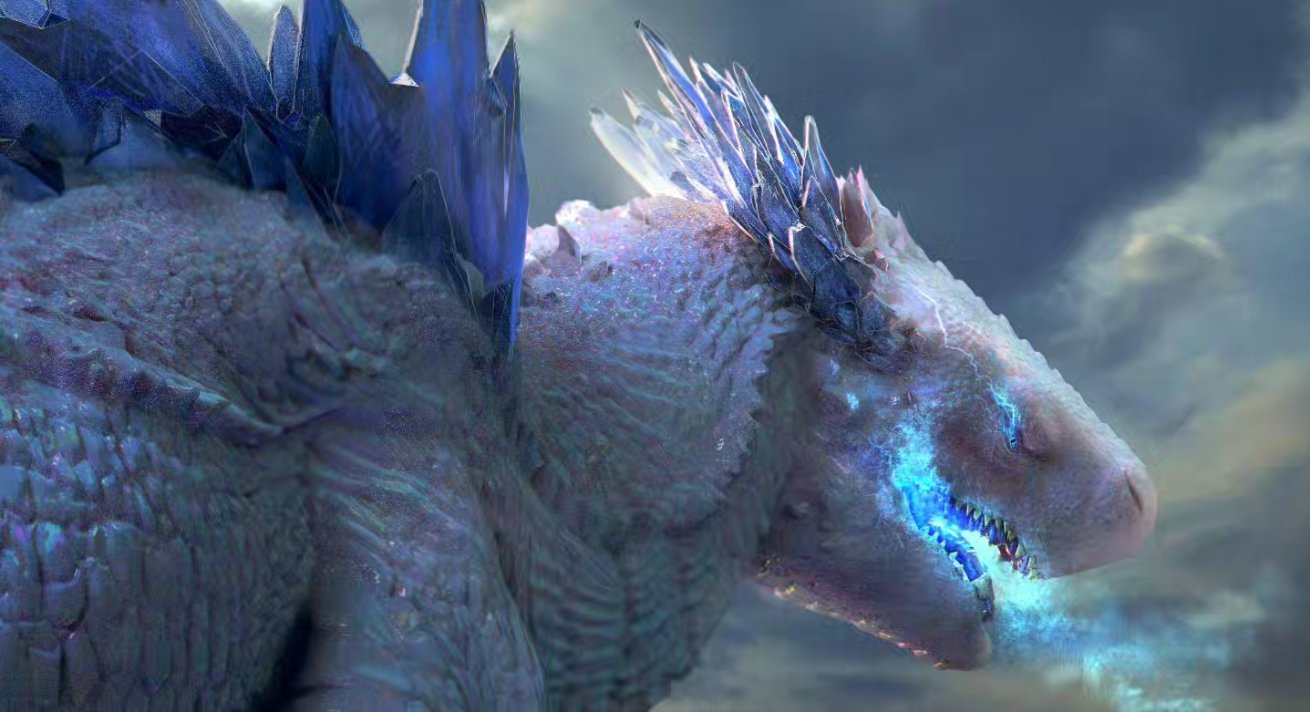 Shimo (Godzilla x Kong) almost looked like this!