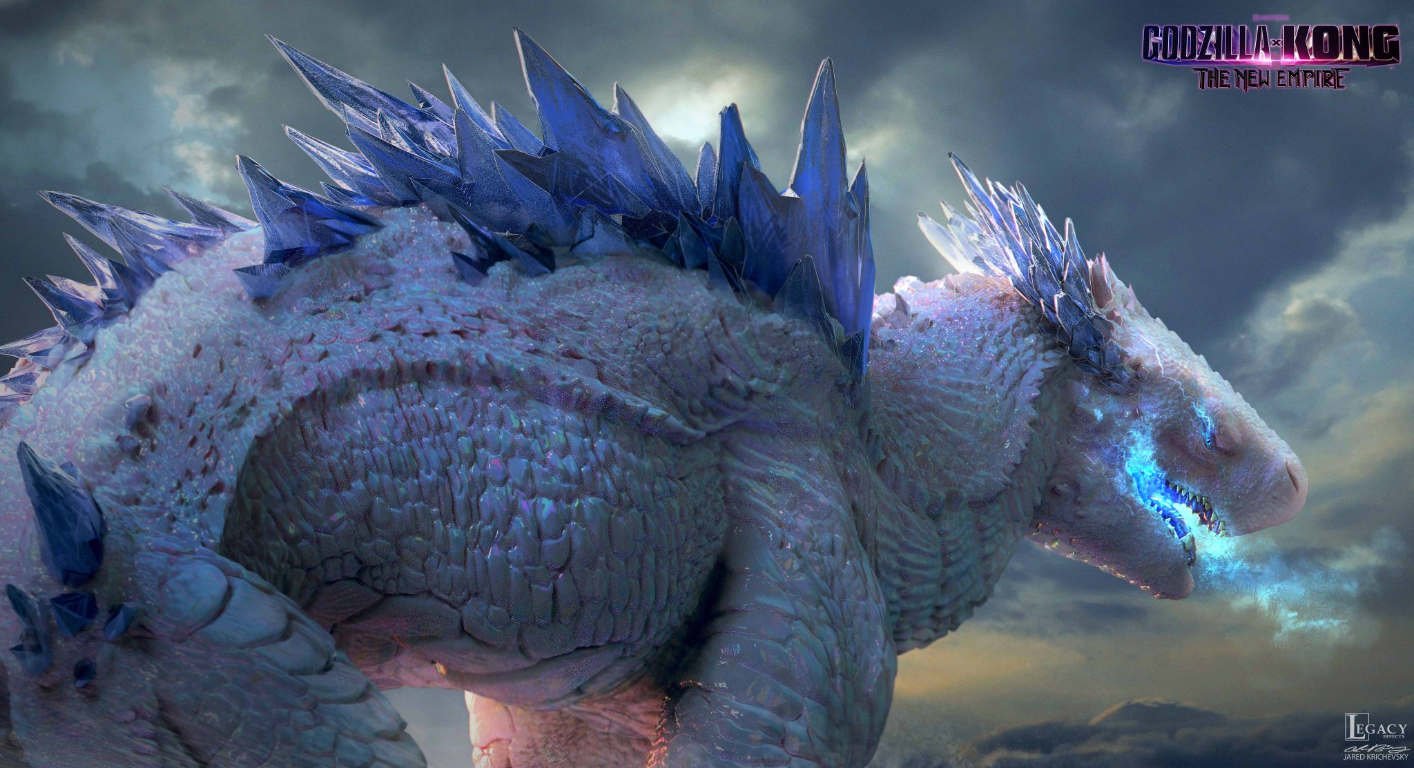 Official Godzilla x Kong (2024) Hollow Earth Creatures & Monsters ...